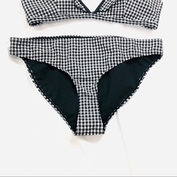 Brave Soul | Swim | Nwot Brave Soul London 2 Piece Seersucker Swimsuit ...